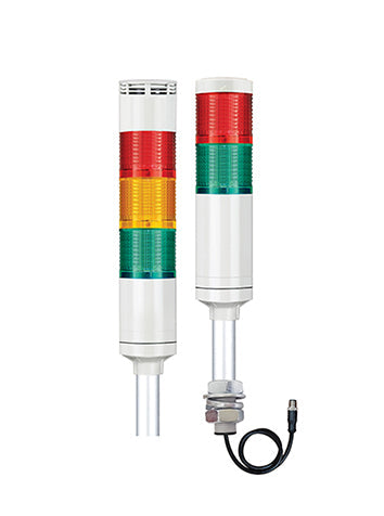 50mm LED TOWER, RED/AMBER/GREEN/BLUE, 24V - Qlight – The Industrial LED ...
