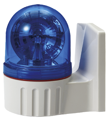 80mm WALL MOUNT REVOLVING LED WARNING LIGHT, 110V (Available in Amber ...